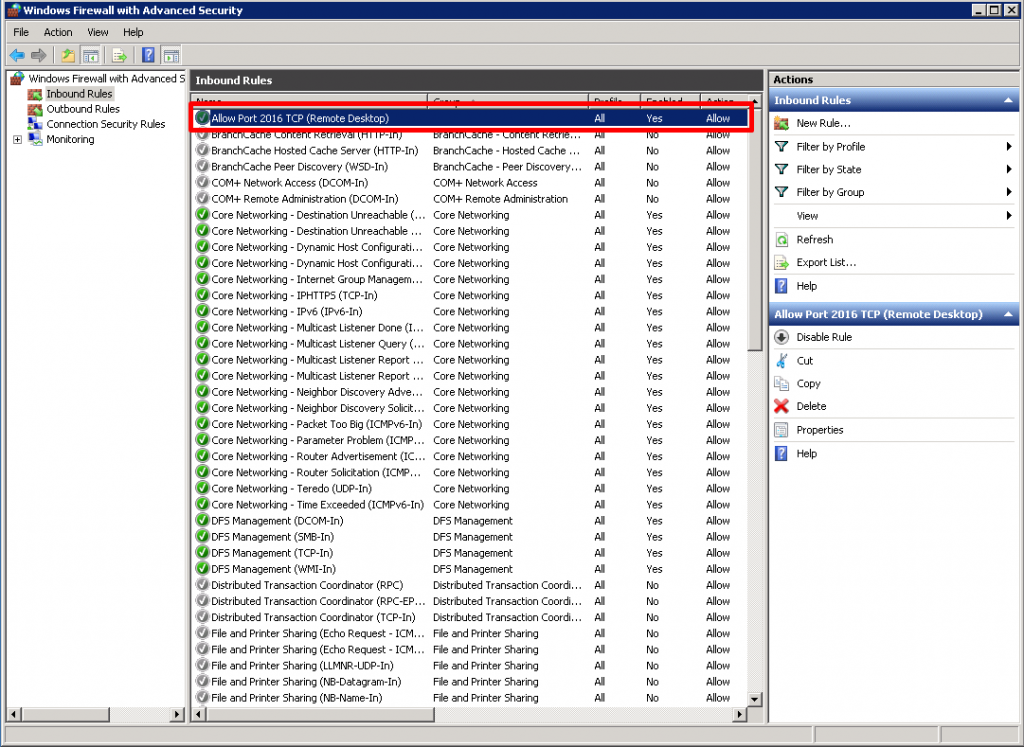 วิธีเปลี่ยน Port Remote Desktop Connection – DEXSERVER MANUAL Server – คู่มือเซิร์ฟเวอร์